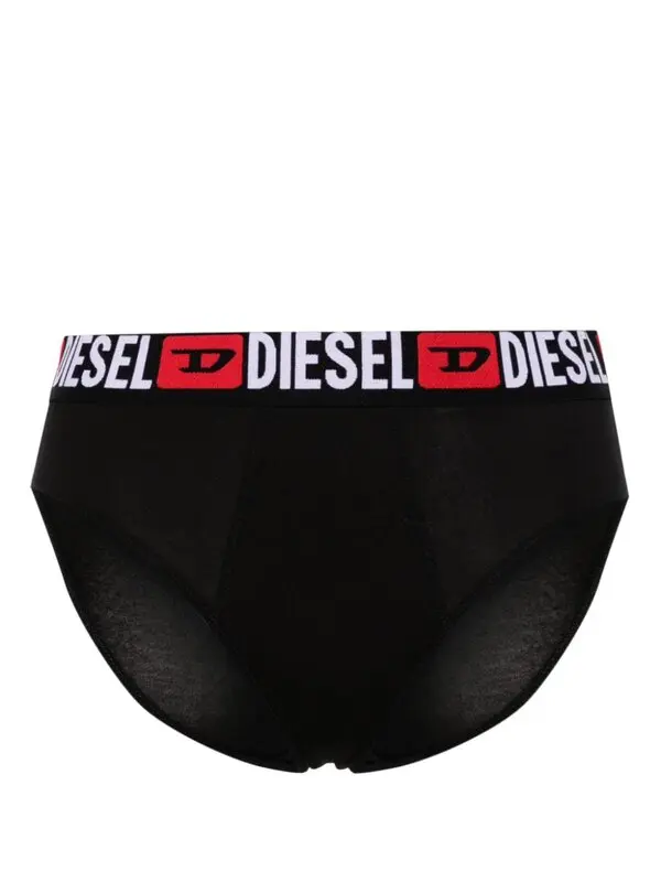 DIESEL® Logo-waistband Briefs