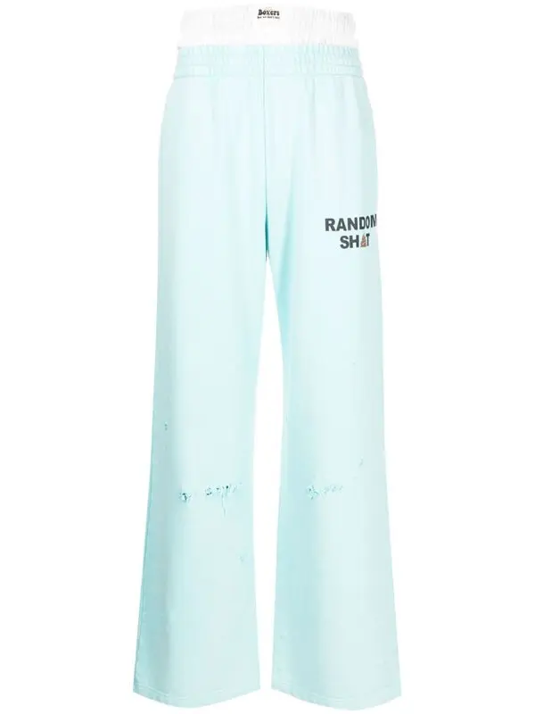 Natasha Zinko Random Cotton Track Pants