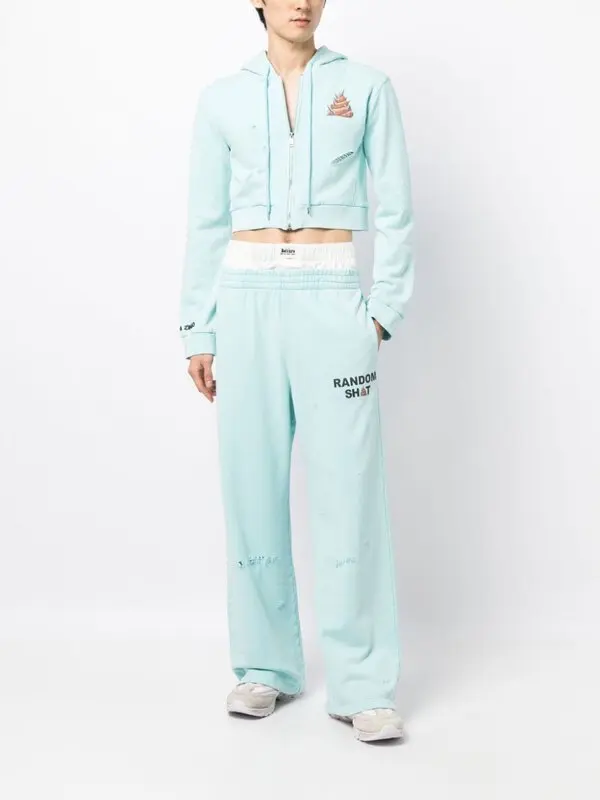 Natasha Zinko Random Cotton Track Pants