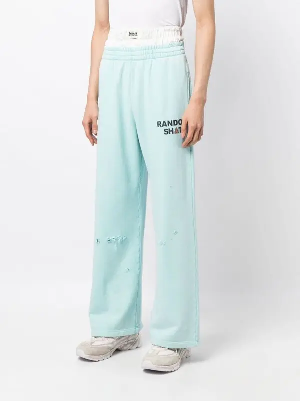Natasha Zinko Random Cotton Track Pants