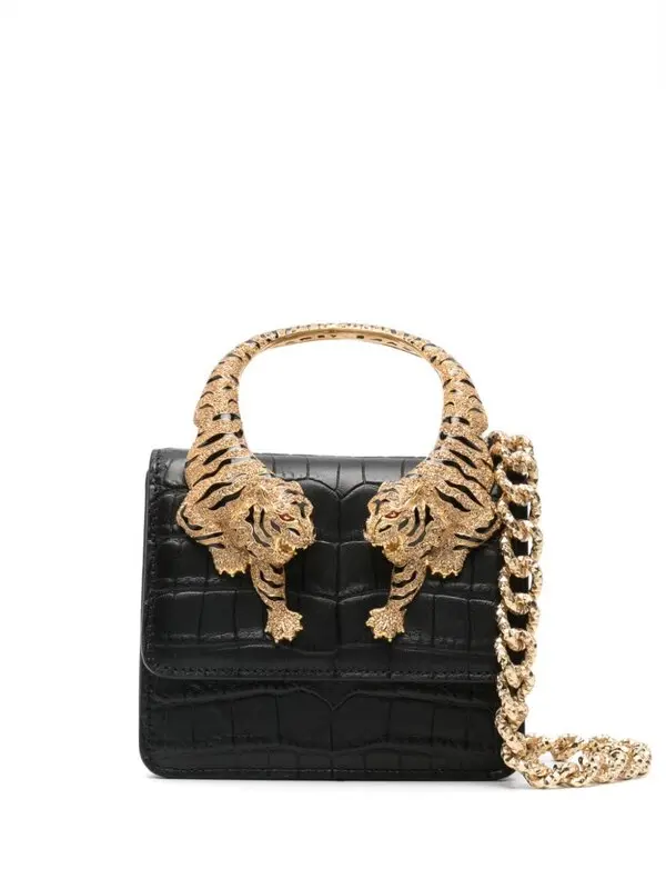 Roberto Cavalli Roar Mini Bag - Black