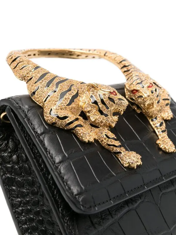 Roberto Cavalli Roar Mini Bag - Black