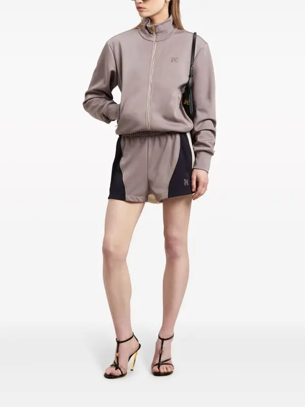 Palm Angels Pa Monogram-embroidered Track Jacket