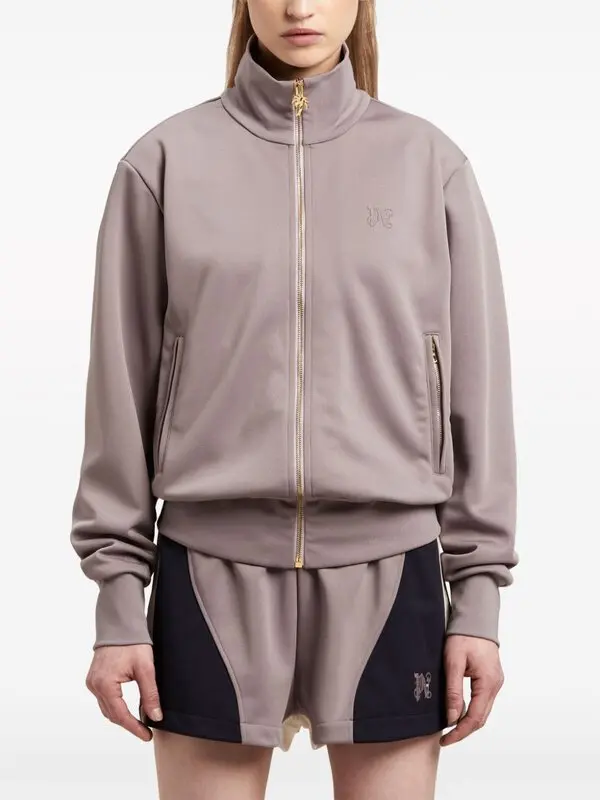Palm Angels Pa Monogram-embroidered Track Jacket