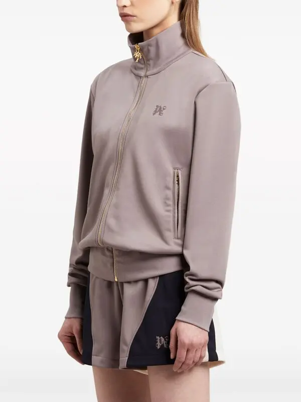 Palm Angels Pa Monogram-embroidered Track Jacket