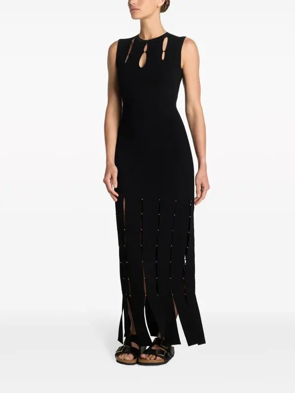 st john beaded dress Vintage St. John Beaded Knit Dress  Camille Design SF