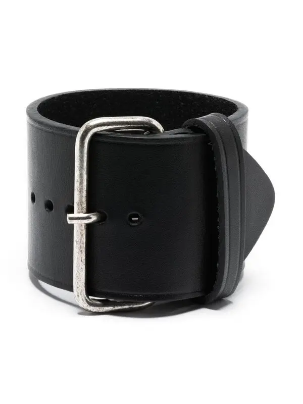 Fabiana Filippi Buckled Leather Bracelet - Black