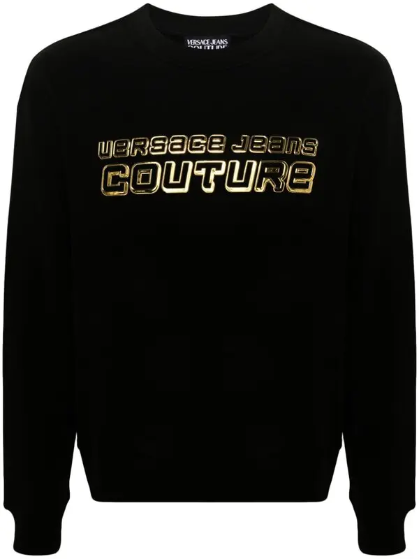 Versace Rubberised Logo Sweatshirt