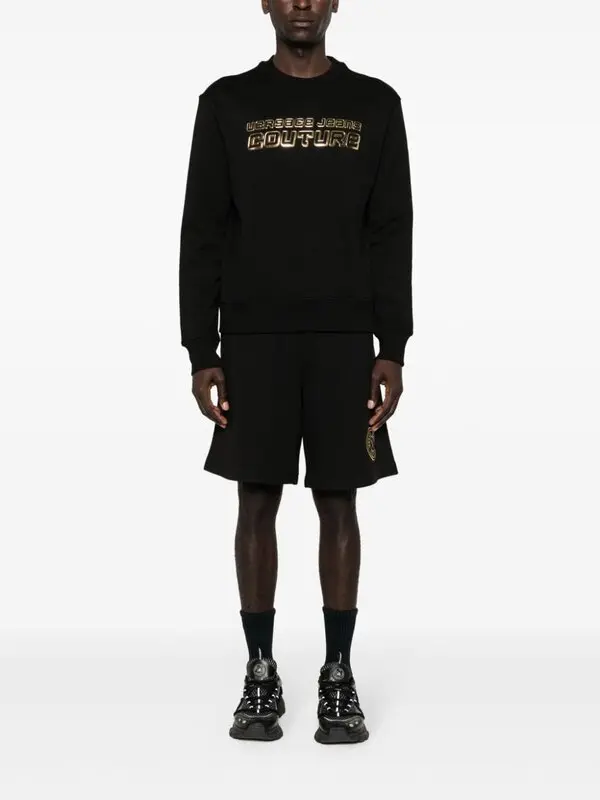 Versace Rubberised Logo Sweatshirt