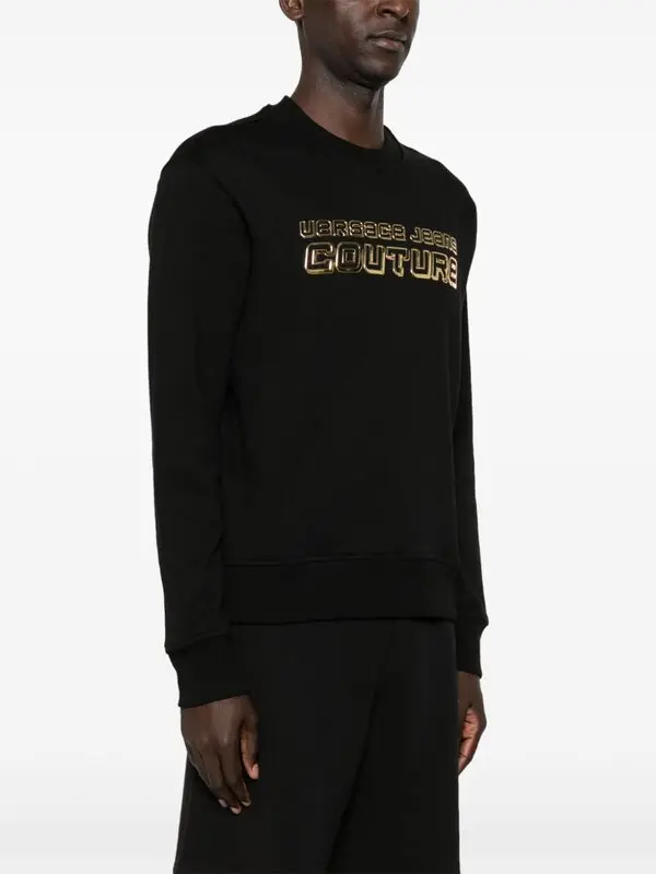 Versace Rubberised Logo Sweatshirt