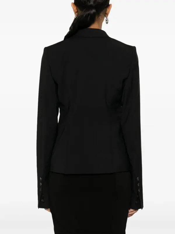 Rick Owens Wool Single-breasted Blazer