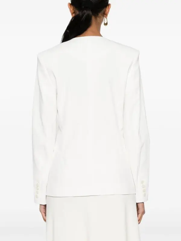 Isabel Marant Étoile Manzil Single-breasted Blazer - White