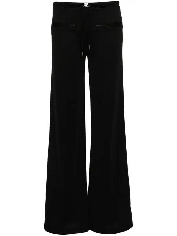 COURREGES Interlock Track Pants - Black
