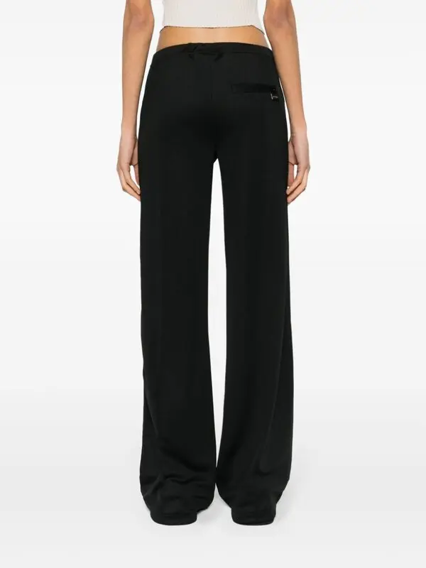 COURREGES Interlock Track Pants - Black