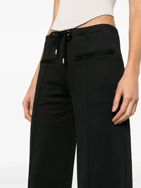 COURREGES Interlock Track Pants - Black