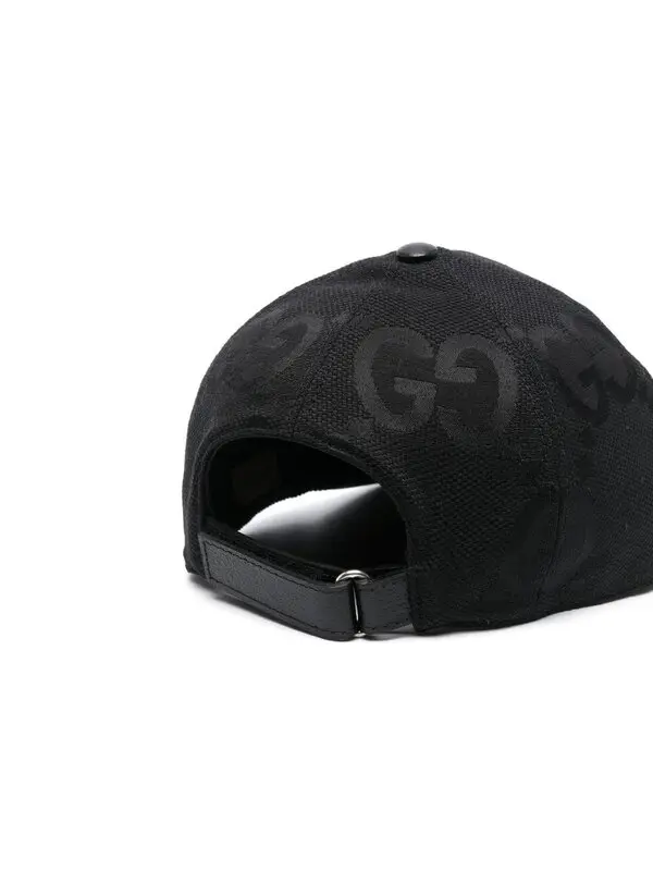 Gucci Gg Jumbo Baseball Cap - Black | Editorialist