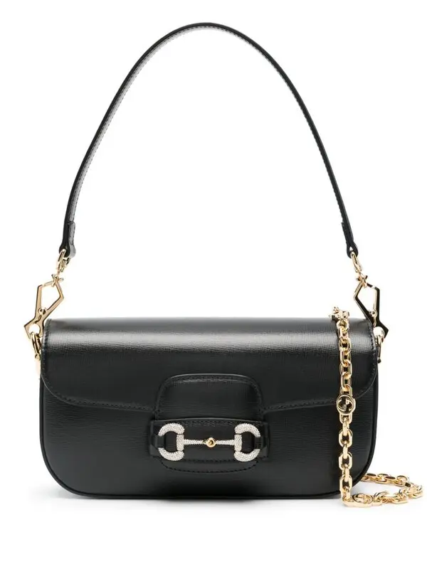 Gucci Small Horsebit 1955 Shoulder Bag - Black