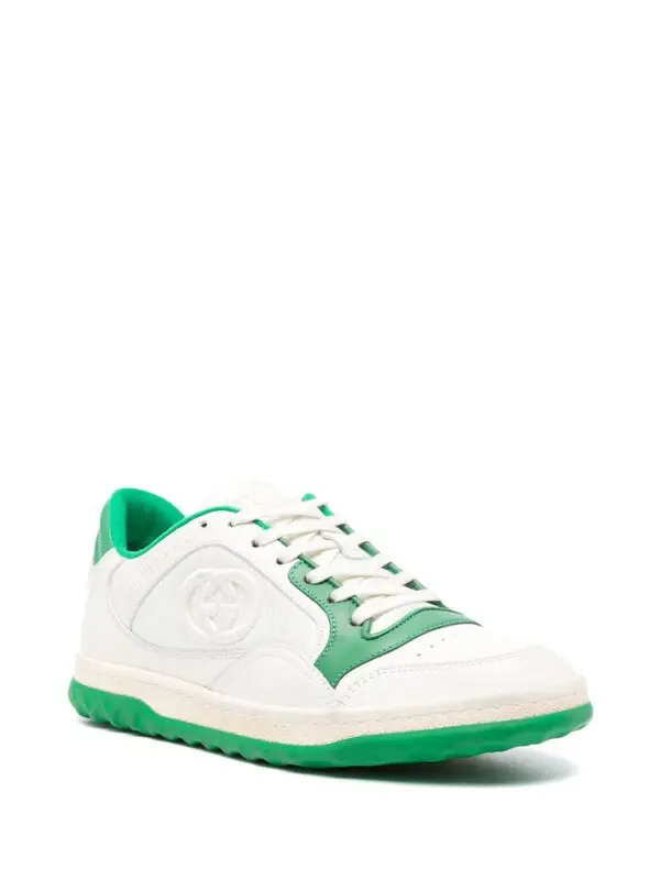 Gucci Mac80 Leather Sneakers - White