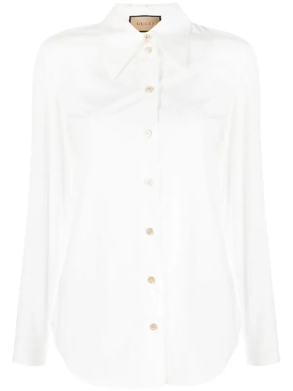 Gucci Buttoned-up Cotton Shirt