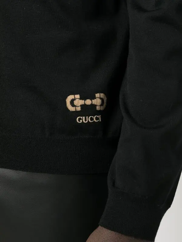 Gucci Horsebit-motif Wool Jumper