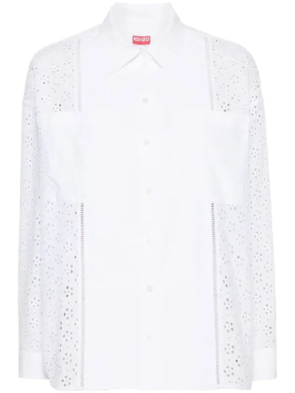 Kenzo Broderie Anglaise Shirt