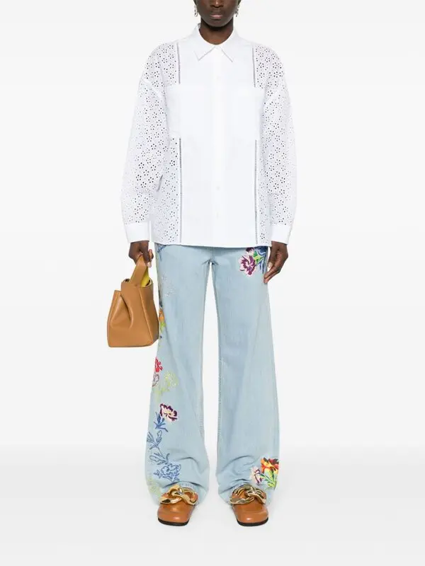 Kenzo Broderie Anglaise Shirt