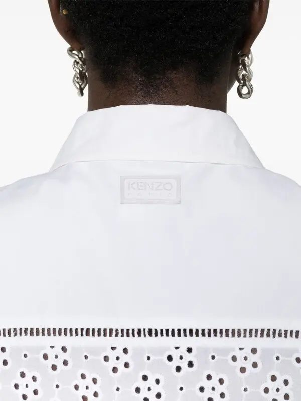 Kenzo Broderie Anglaise Shirt