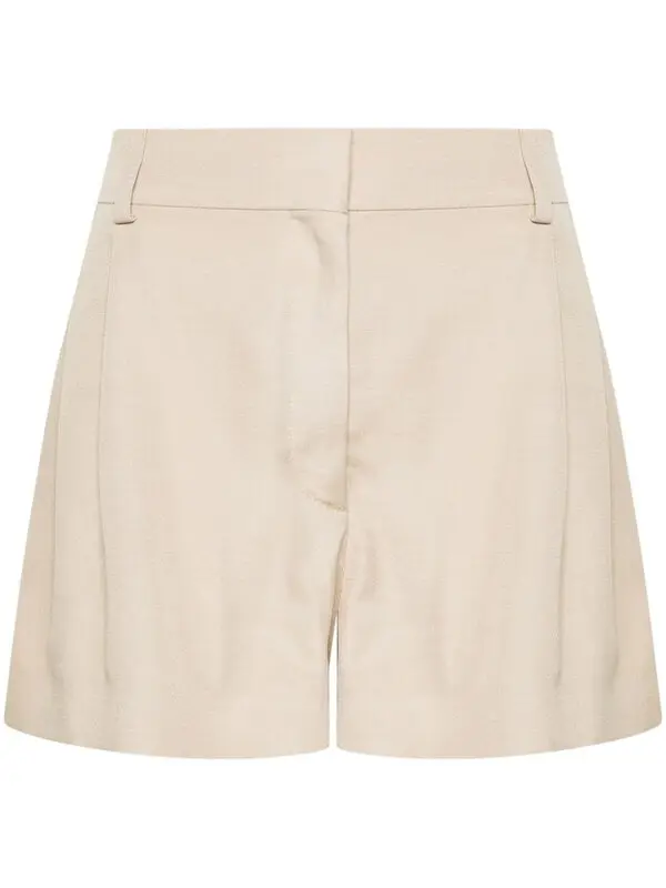 Stella McCartney Tailored Short Shorts - Neutrals