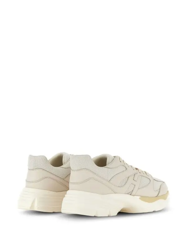 Hogan Panelled Leather Sneakers