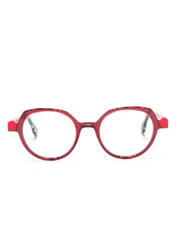 FACE À FACE Kyoto 1 Oval-frame Glasses - Pink