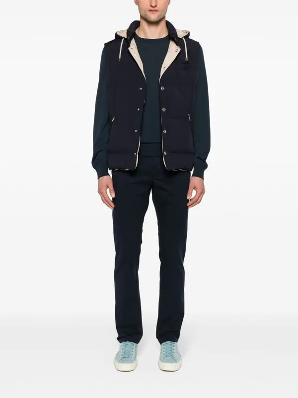 JACOB COHЁN Bobby Slim Chino Trousers - Blue