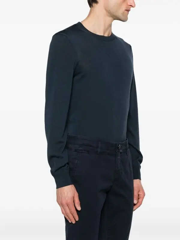 JACOB COHЁN Bobby Slim Chino Trousers - Blue