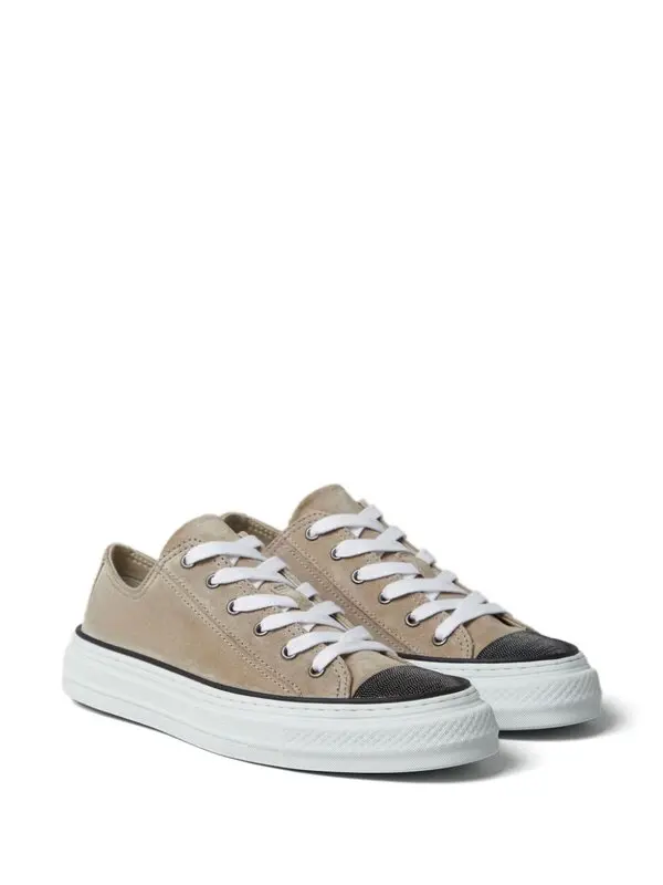 Brunello Cucinelli Monili-toecap Sneakers