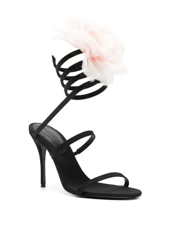 Magda Butrym Floral-appliqué Sandals