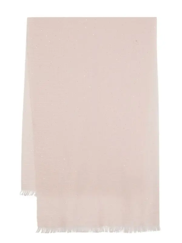 Fabiana Filippi Pashmina Sequin-embellished Scarf - Pink