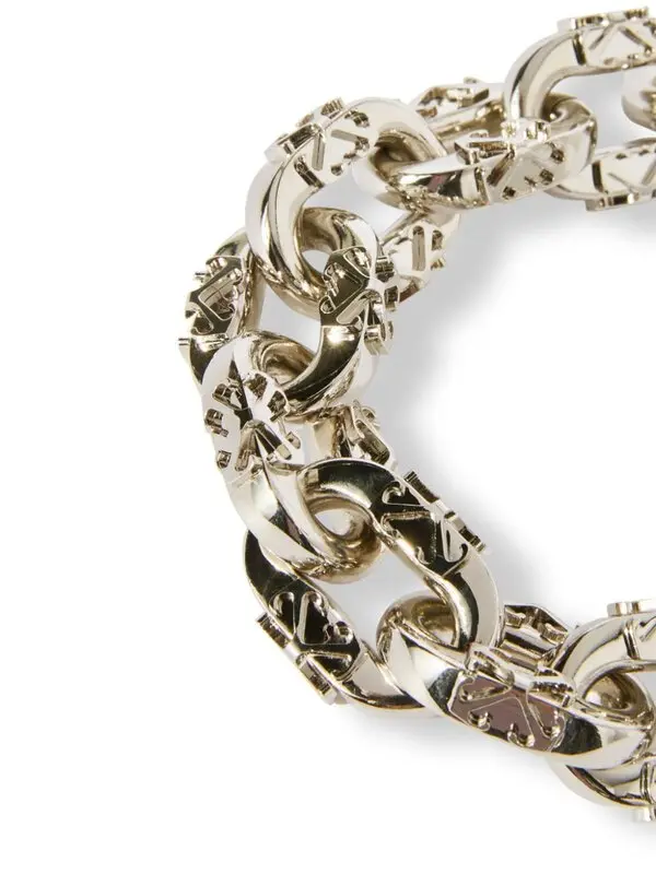 Off-White Arrow-plaque Chain Bracelet