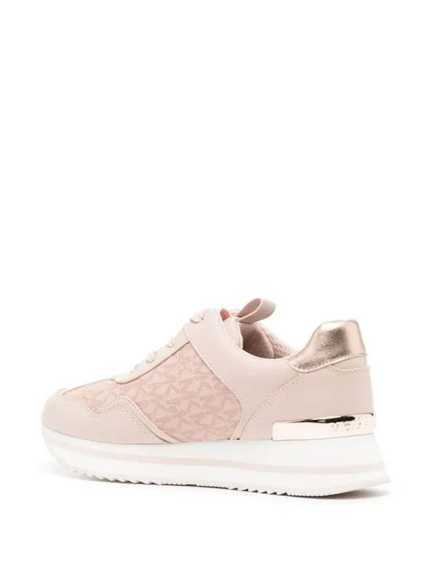 Michael Kors Raina Logo-jacquard Platform Sneakers