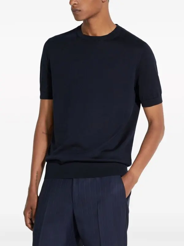 Zegna Fine-knit Cotton T-shirt