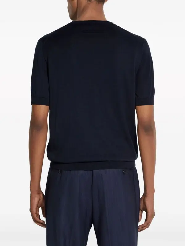 Zegna Fine-knit Cotton T-shirt