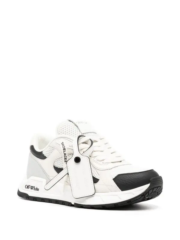 Off-White Leather Sneakers - White
