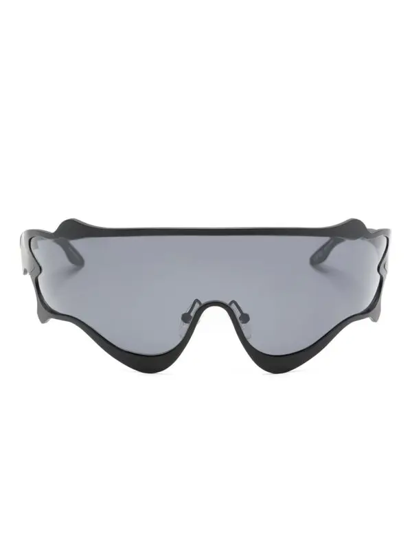Henrik Vibskov Octane Shield Sunglasses - Black