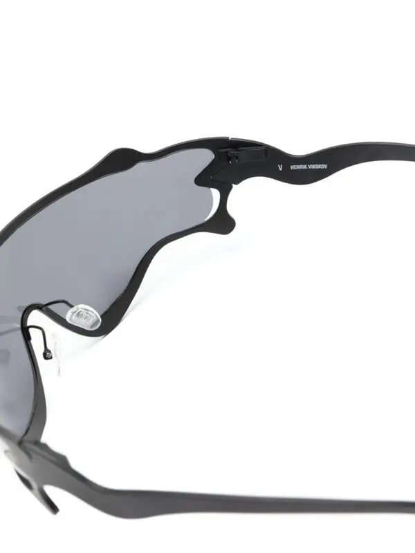 Henrik Vibskov Octane Shield Sunglasses - Black