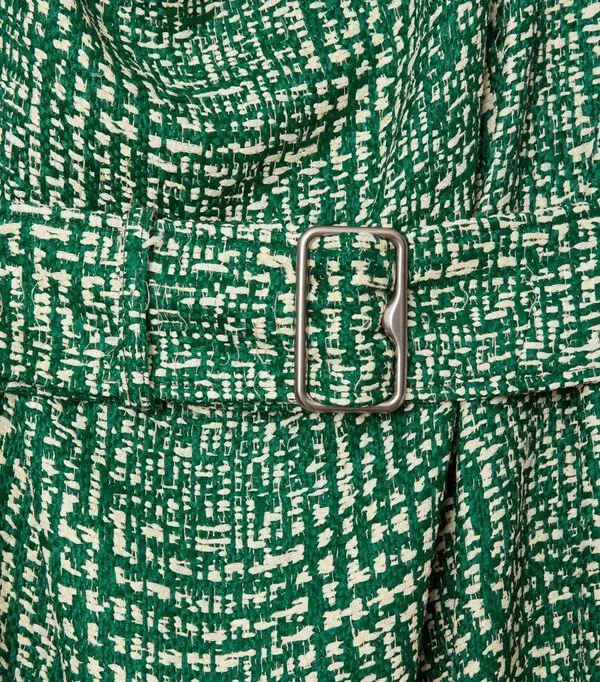 Burberry Exclusive Warped Houndstooth Print Dress