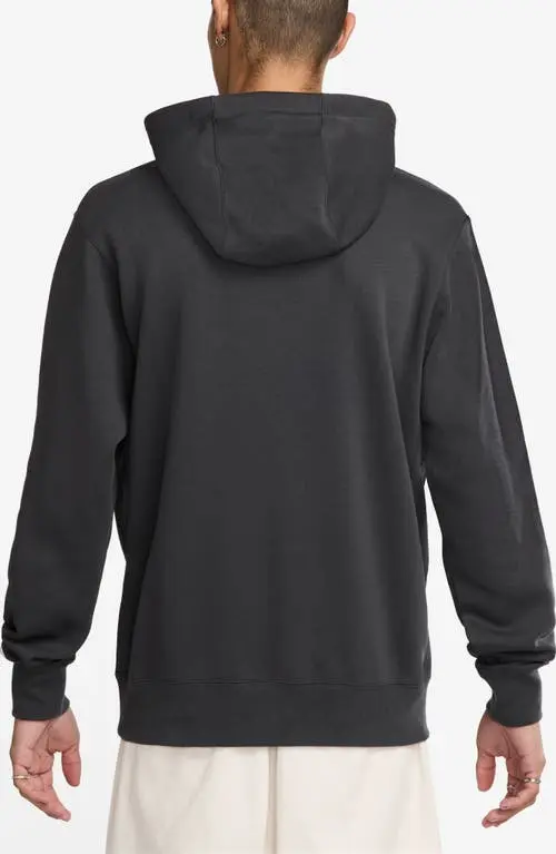 Nike Sportswear Club Embroidered Rose Swoosh Pullover Hoodie