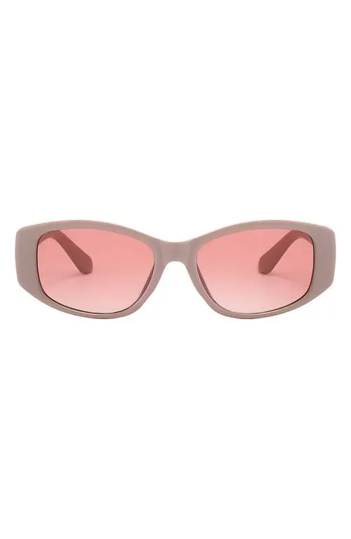 FIFTH & NINTH Geometric Sunglasses - Mauve / Pink