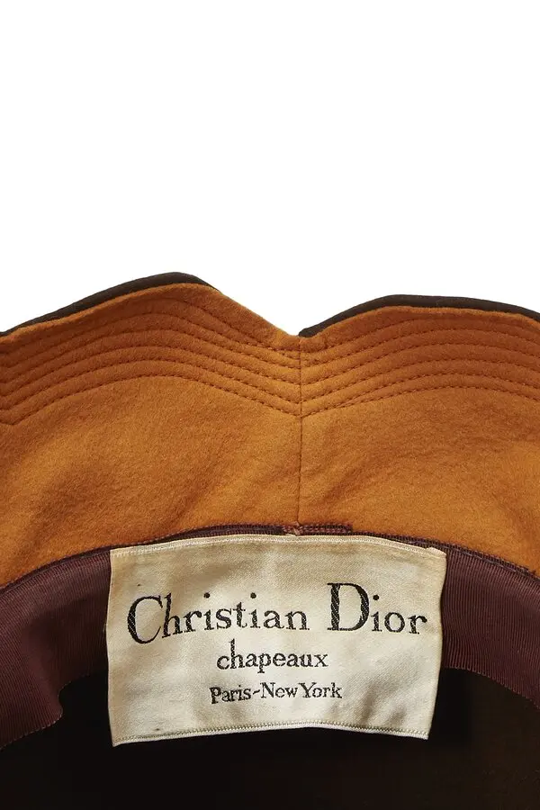 Dior Felt Petal Hat