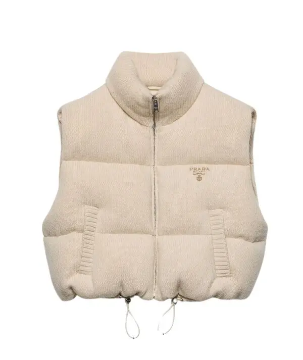 Prada - Prada Wool And Cashmere Vest