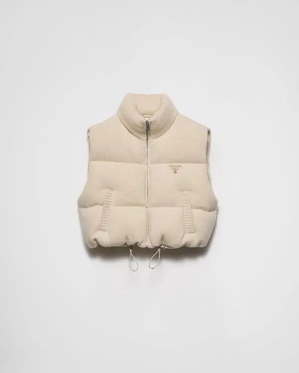 Prada - Prada Wool And Cashmere Vest