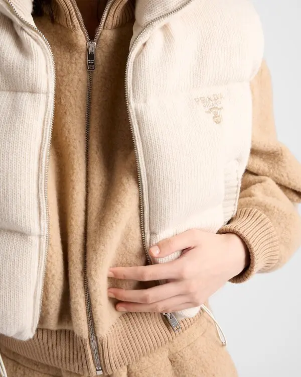Prada - Prada Wool And Cashmere Vest