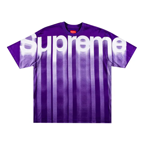Supreme Bleed Logo Short-sleeve Top - Purple
